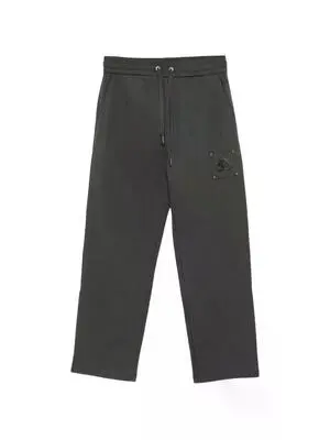 Moose Knuckles Logo-patch Drawstring Track Pants - Grey