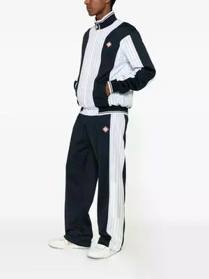 Casablanca Pinstripe-pattern Panelled Jacket