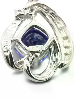 TASAKI 2010s Tanzanite Diamond Pendant