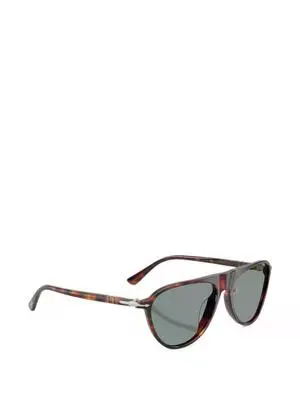 Persol Tortoiseshell-effect Pilot-frame Sunglasses