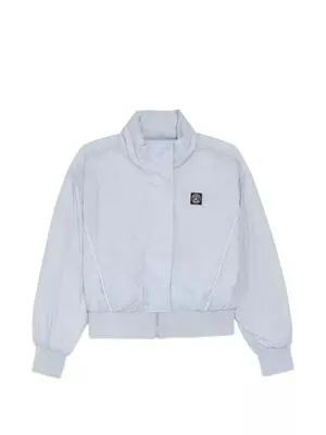 AGNES B. Boxy Down Jacket - Blue