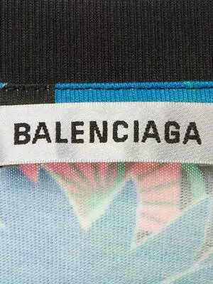 Balenciaga Paris-postcard Print T-shirt