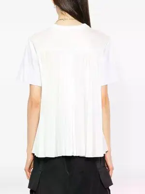 Sacai Pleated-detail T-shirt