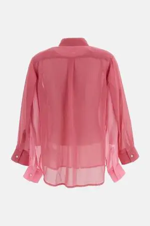 Comme Des Garçons Camicia Con Doppia Manica - Rose