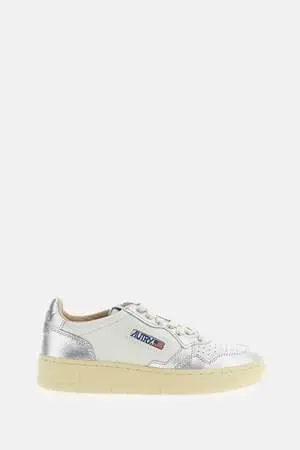 AUTRY Sneakers Medalist Low In Pelle - Silver