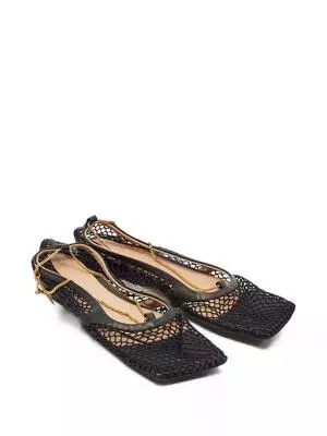 Bottega Veneta Stretch Mesh Ballet Flats