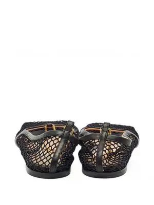 Bottega Veneta Stretch Mesh Ballet Flats