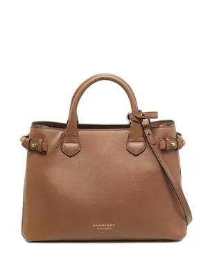 BURBERRY Medium Banner House Check Tote Bag