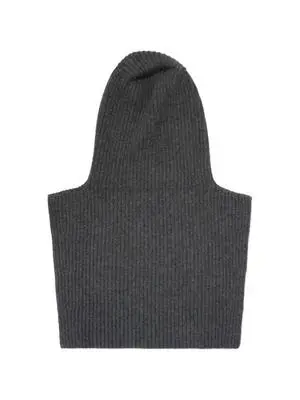 Carven Ribbed-knit Hood