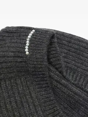 Carven Ribbed-knit Hood