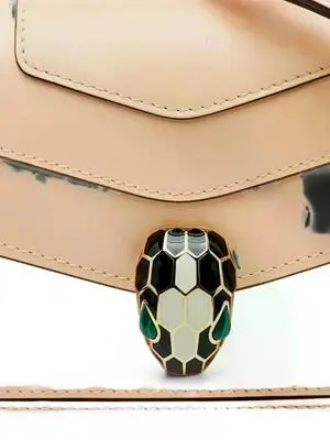 BVLGARI Small Serpenti Forever Flap Shoulder Bag