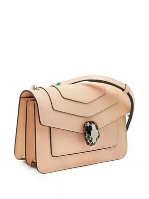 BVLGARI Small Serpenti Forever Flap Shoulder Bag
