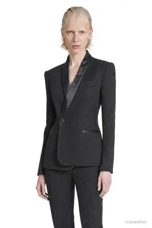 SEBBIE Amelia Tuxedo Blazer