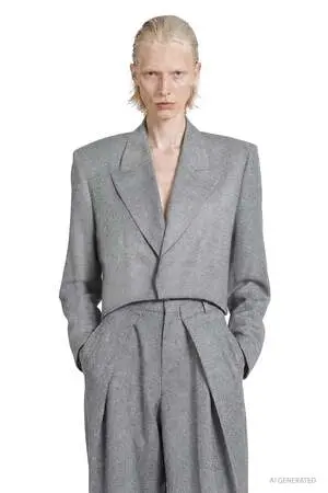 SEBBIE Isabel Cropped Blazer