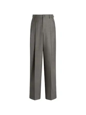 DOLCE & GABBANA Legendary Wool Trousers - Brown