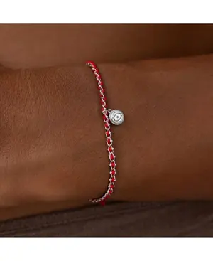 KARMA AND LUCK Sacred Vision Drawstring Evil Eye Bracelet