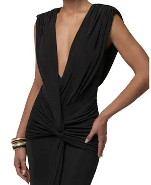 JLUXLABEL Palma Plunge Maxi Dress