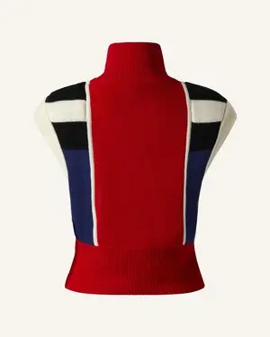 Perfect Moment Merino Wool Racer Gilet