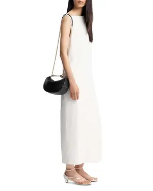 Strathberry Crescent Moon Mini Sequin Crossbody