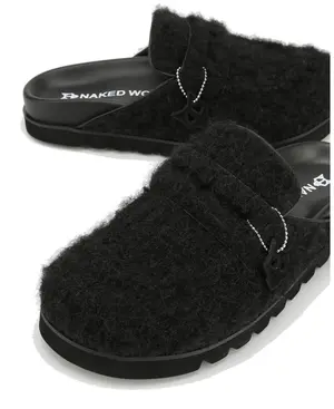 NAKED WOLFE Cord Wool Slipper