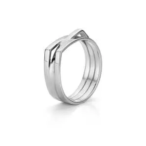 MAISON AZUR Trois Rues En Argent - Silver