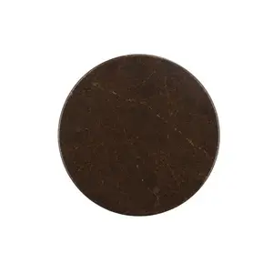 OSCARMORRIS Disque Ii Marble Coaster Christmas Collection - Brown