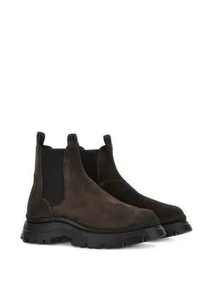 Hogan H692 Leather Chelsea Boots