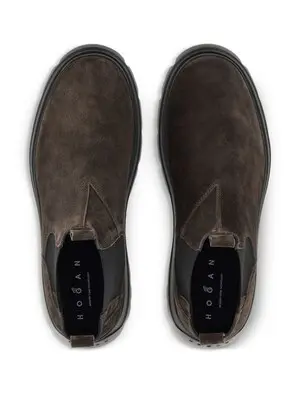 Hogan H692 Leather Chelsea Boots