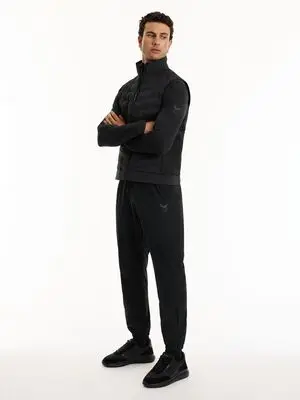 REISS Jogger Woven Jogger | Castore Technical Woven Cuffed Joggers - Black