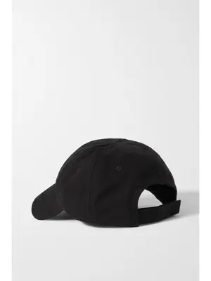 Balenciaga Embroidered Cotton-twill Baseball Cap