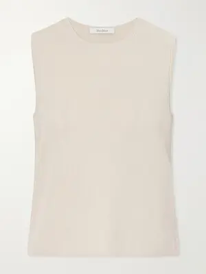 MAX MARA Giochi Wool And Cashmere-blend Tank