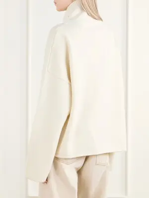 ALMADA Amie Merino Wool And Cashmere Turtleneck Sweater