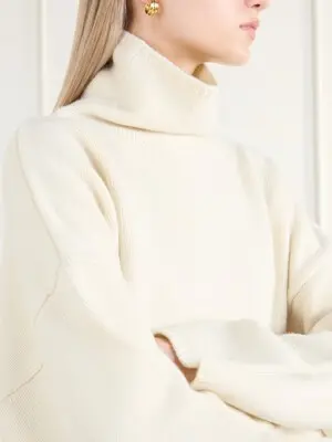 ALMADA Amie Merino Wool And Cashmere Turtleneck Sweater