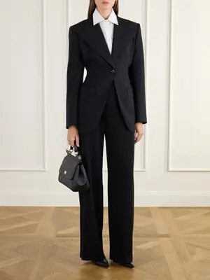 Dolce & Gabbana Darted Wool-blend Gabardine Blazer
