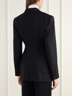 Dolce & Gabbana Darted Wool-blend Gabardine Blazer