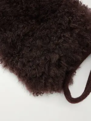 YVES SALOMON Wool-trimmed Shearling Collar