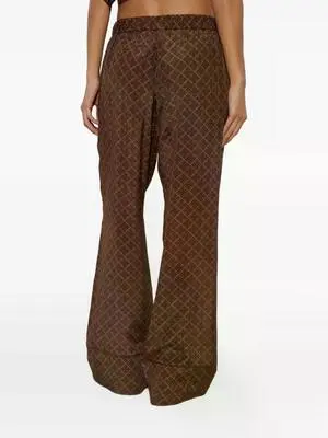 BY MALENE BIRGER Martha Monogram-print Trousers