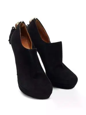 Gucci Bamboo Tassel Ankle Boots