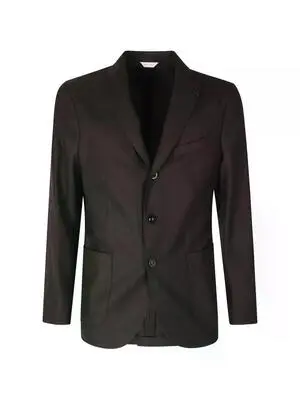 Boglioli Single-breasted Blazer - Brown