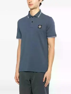 Stone Island Logo-patch Polo Shirt
