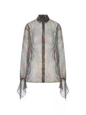 Etro Paisley-print Silk Shirt