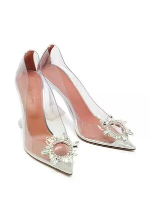 Amina Muaddi Begum Crystal-embellished Pumps