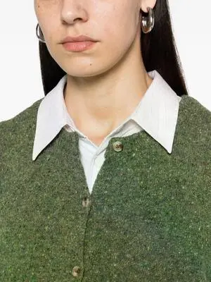 YERSE Button-up Flecked Cardigan