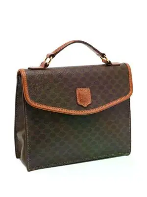 Celine Macadam Top-handle Tote Bag