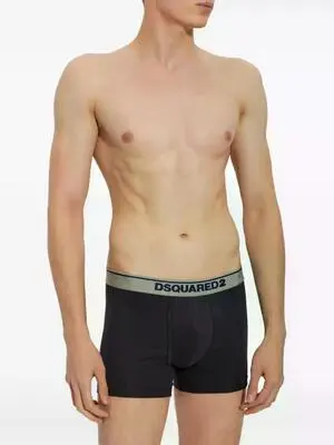 Dsquared2 Logo-waistband Boxer Briefs - Black