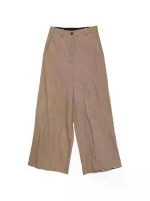 Masnada Crinkled Wide-leg Trousers