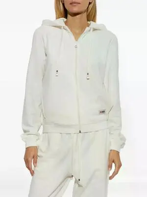 DIESEL® Hoodie In Peached Cotton Blend