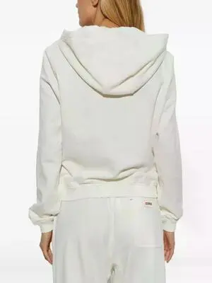 DIESEL® Hoodie In Peached Cotton Blend