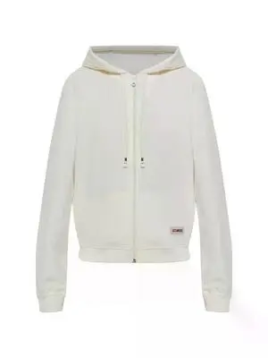 DIESEL® Hoodie In Peached Cotton Blend - Neutrals