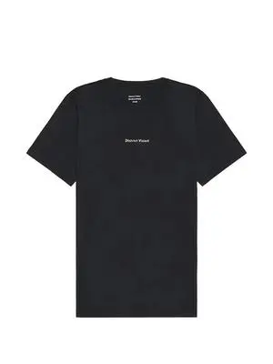 DISTRICT VISION Ultralight Aloe Logo-print Laser-cut T-shirt - Black